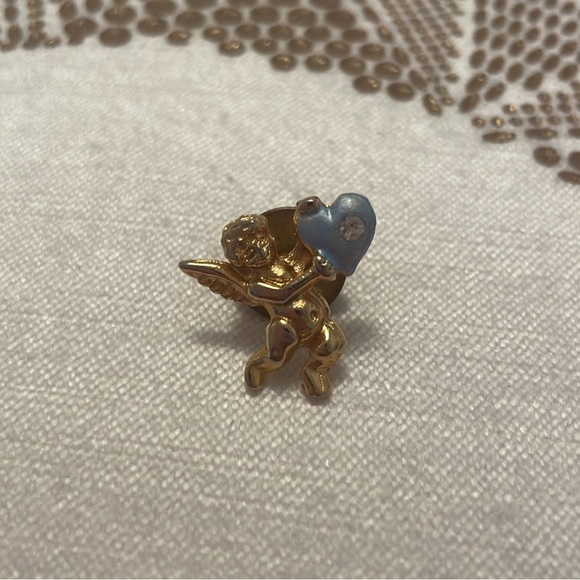 Accessories | Vintage Angel Cherub Pin | Poshmark
